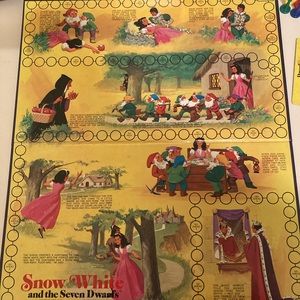 Toys | Vintage Snow White And The Seven Dwarfs Board Game | Poshmark